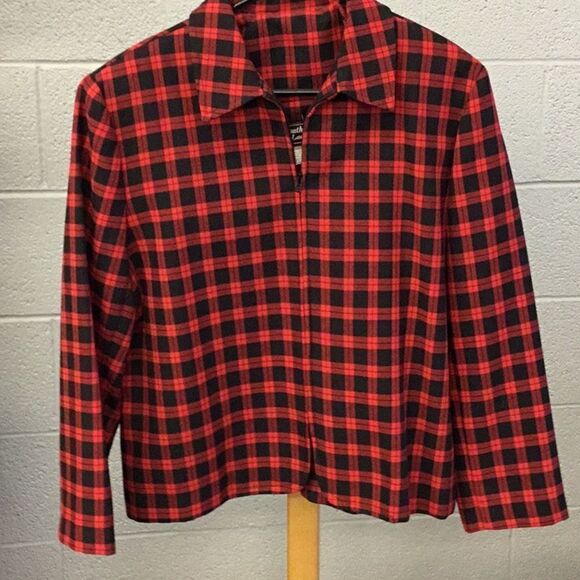 Southern Lady | Jackets & Coats | 2 Southern Ladyred Blackplaidjacket ...